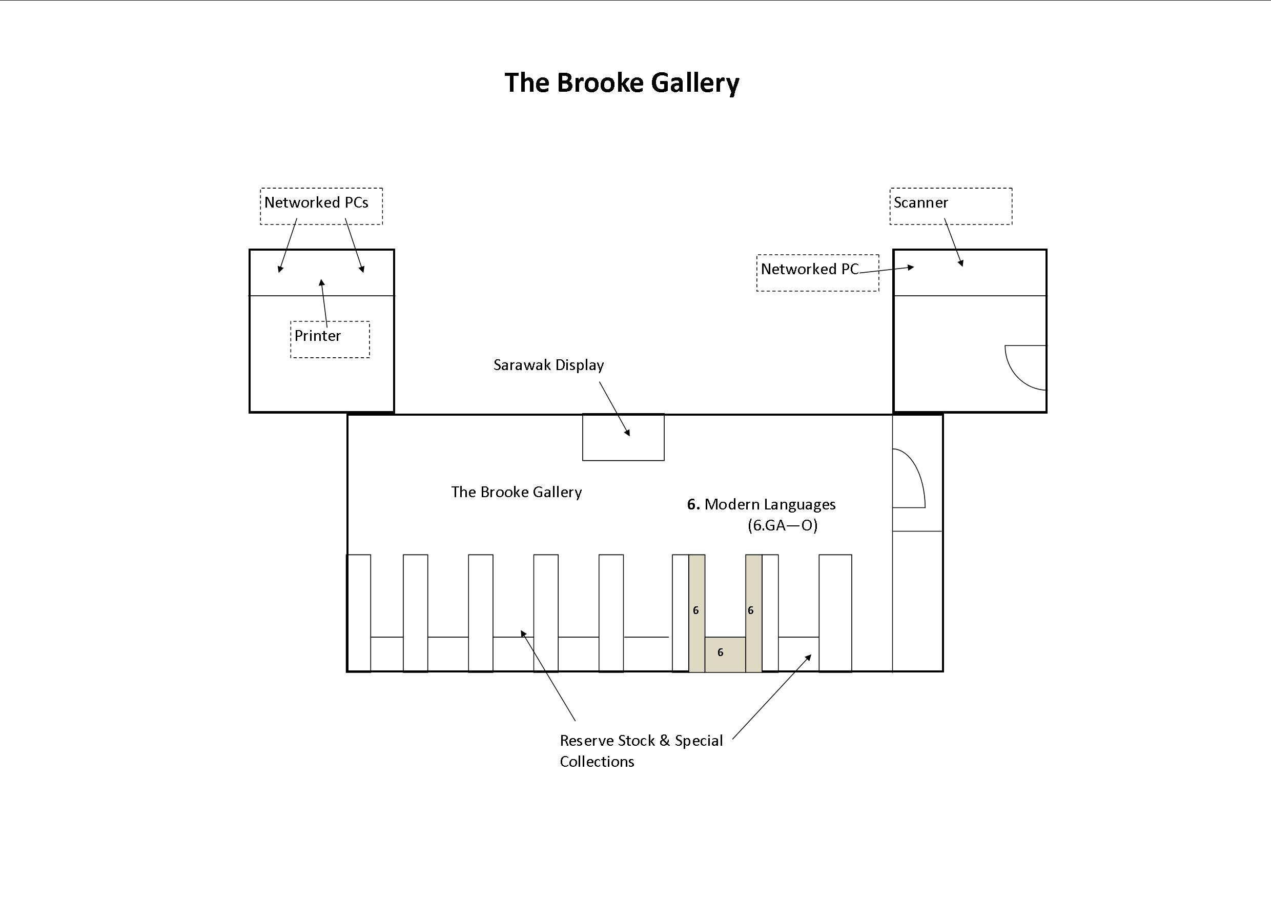 new map 2017 Brooke Gallery – Magdalene College Libraries