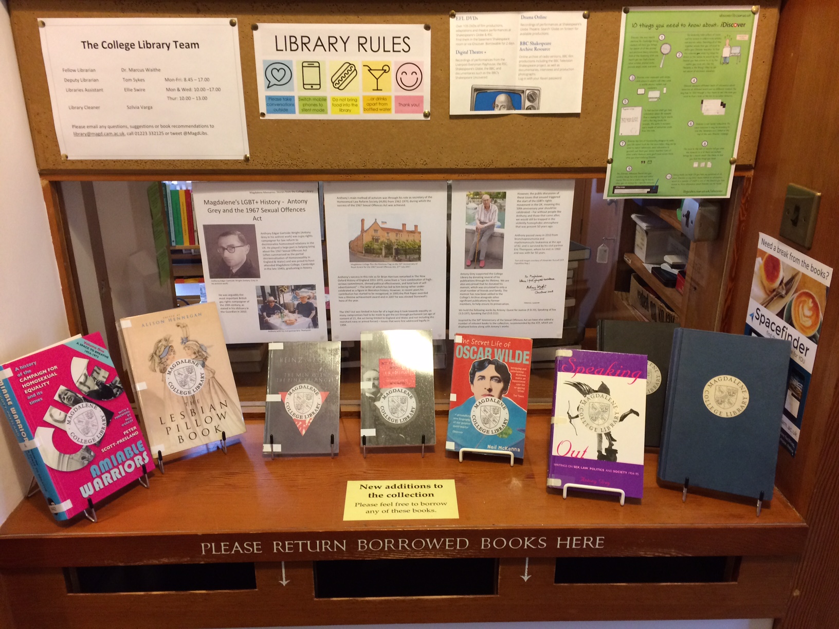 Magdalene Memories: Antony Grey – Magdalene College Libraries